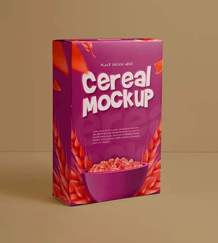 Breakfast Cereal Boxes
